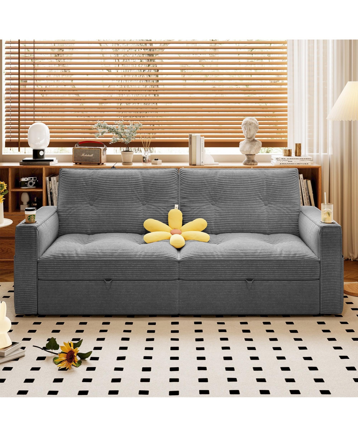 Click here for Boyel Living Multi-Functional Convertible Sofa Bed... prices