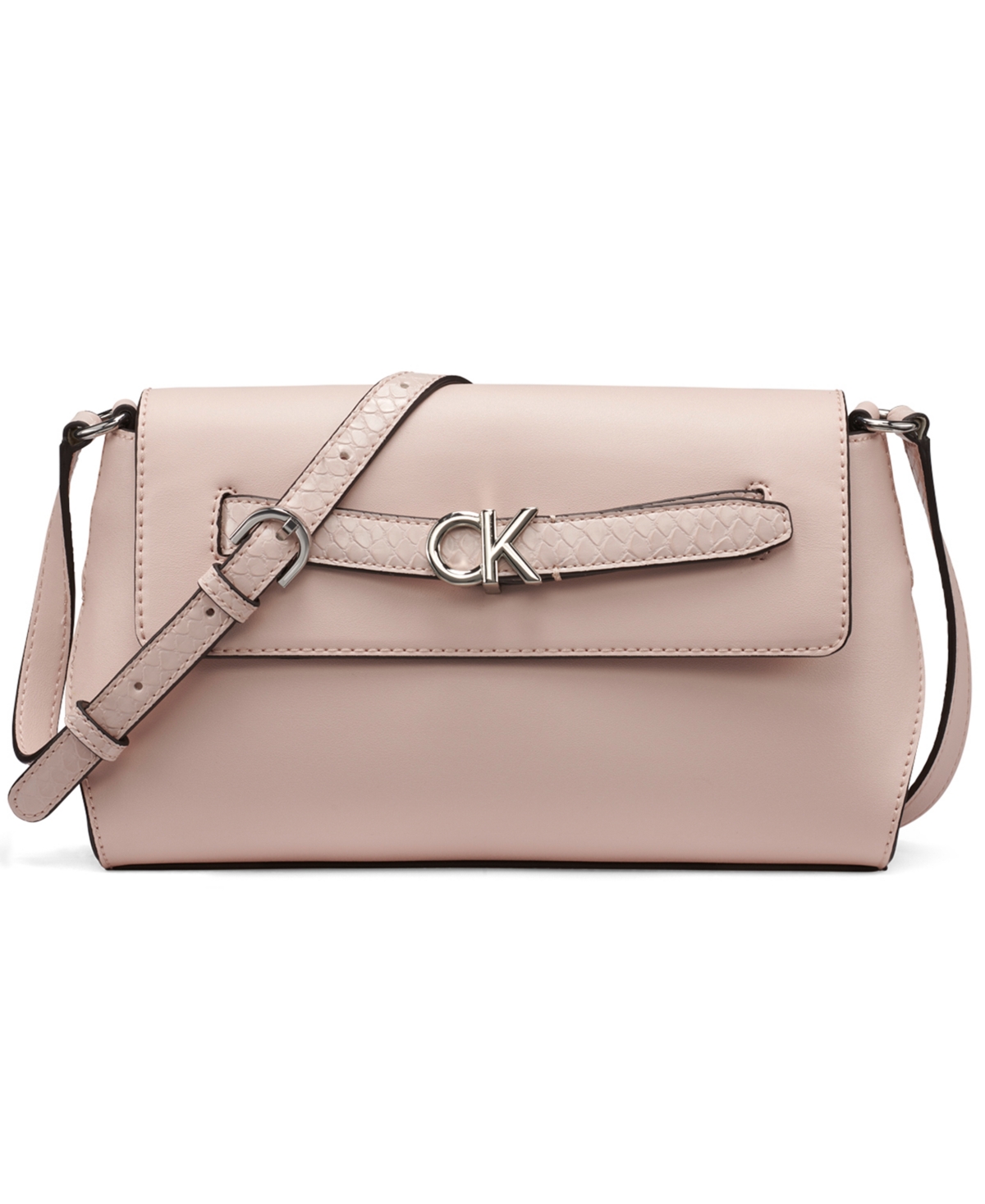 Click here for Calvin Klein Annalise Small Crossbody Bag - Petal prices