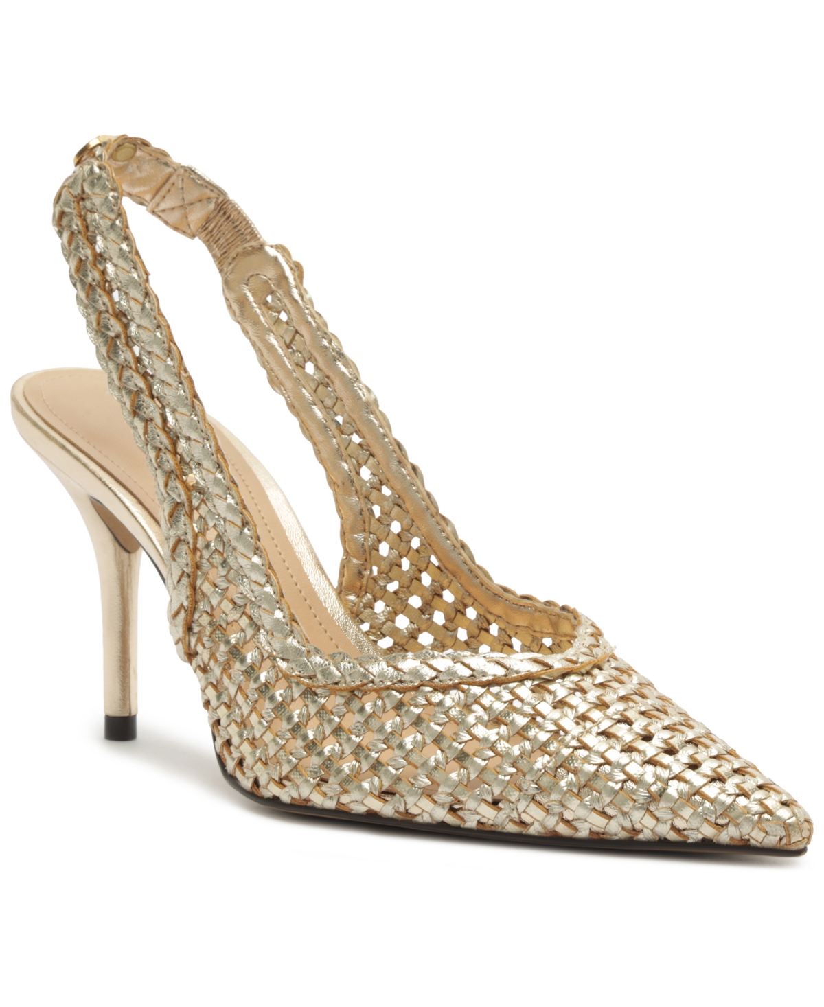 Click here for Arezzo Womens Eva High Stiletto Heel Pumps - Plati... prices