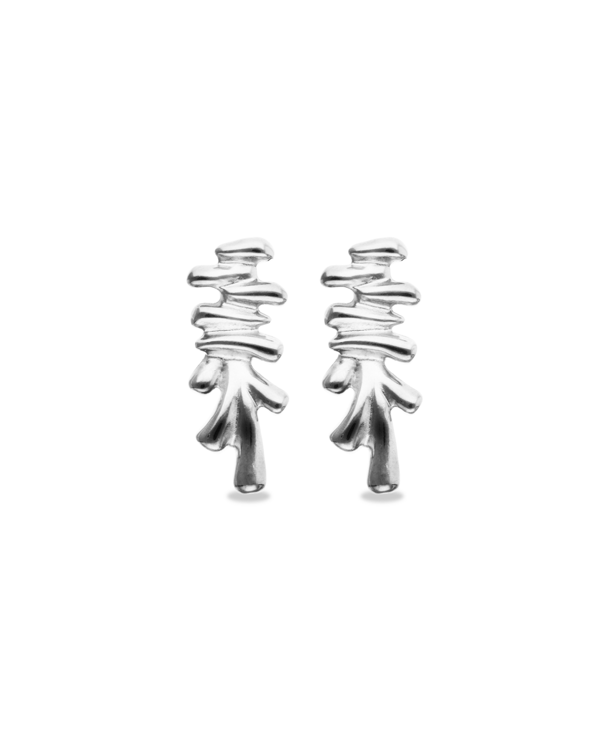 Click here for Unode50 Sterling Silver Plated Earrings - Silver prices