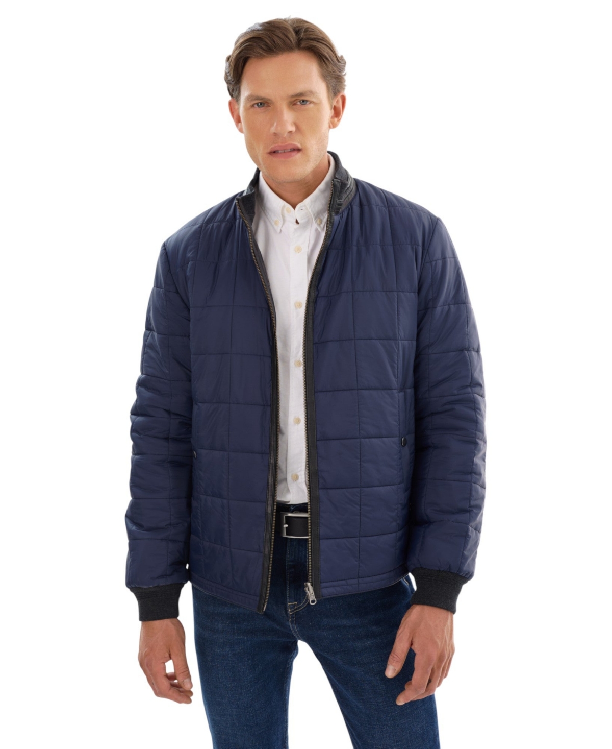 Click here for Regency Leathers Mens Carson Reversible Leather Ja... prices