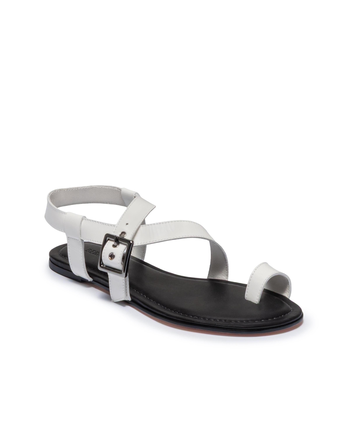 Click here for Bernardo Footwear Hartshorn Toe Ring Sandal - Whit... prices