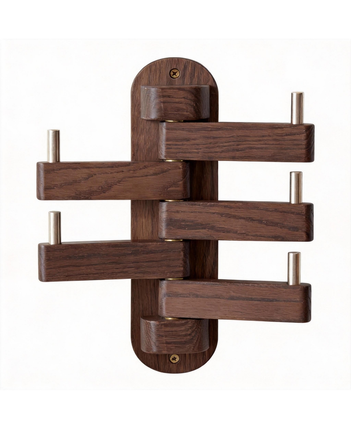 Click here for Yigii Solid Oak Swivel Coat Rack with 5 Foldable H... prices