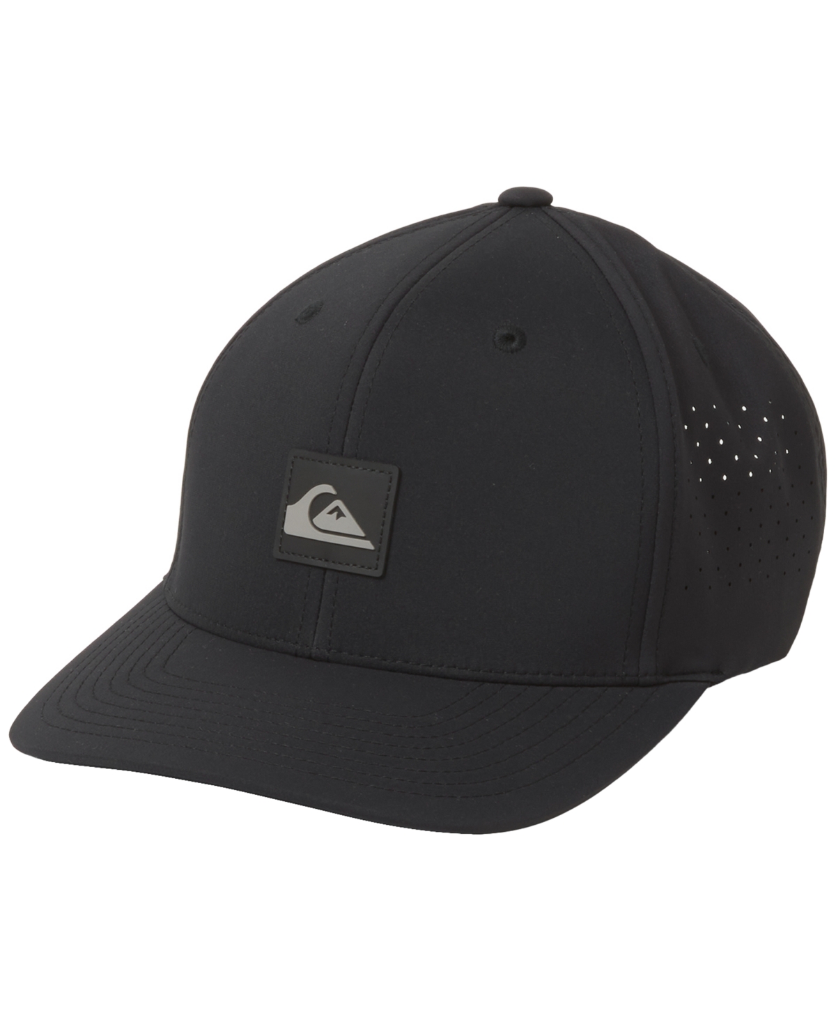 Click here for Quiksilver Mens Beach Head Patch Logo Hat - Black prices