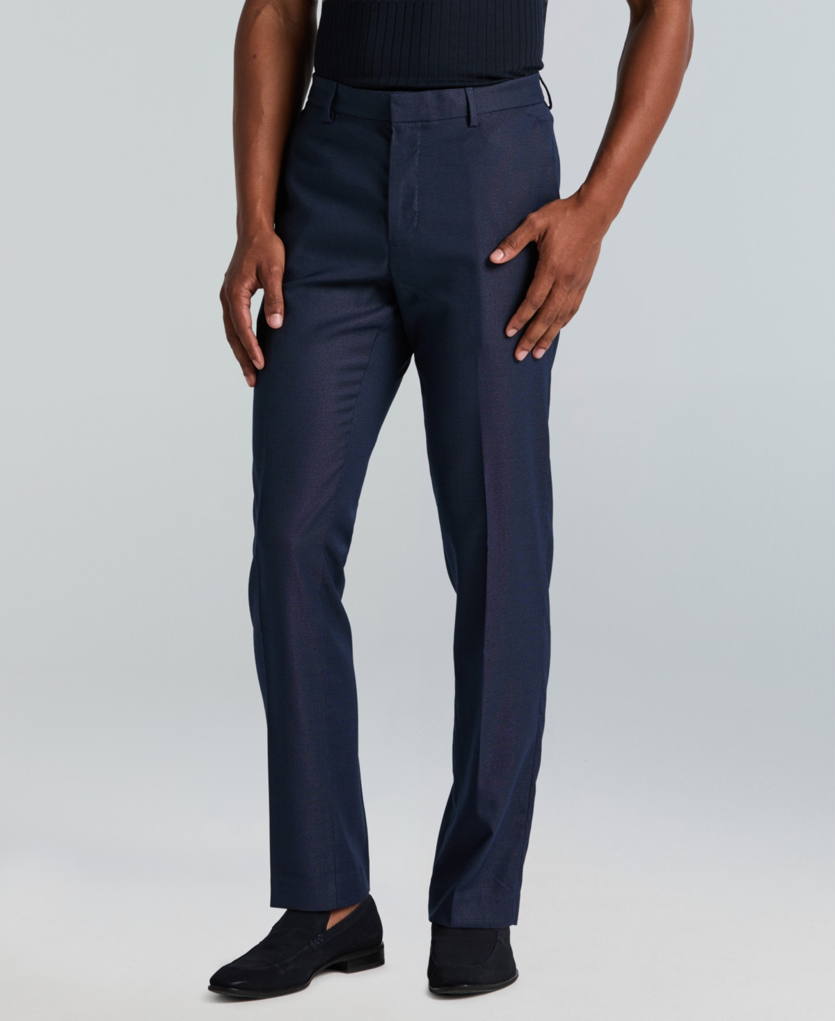 Click here for Perry Ellis Portfolio Mens Slim-Fit Flat Front Dre... prices