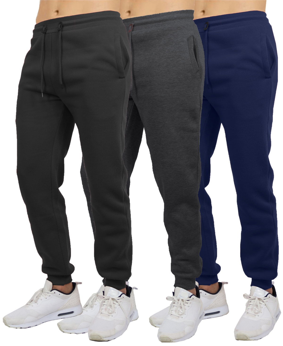 Click here for Blue Ice Mens Big & Tall Regular-Fit Jogger Sweatp... prices