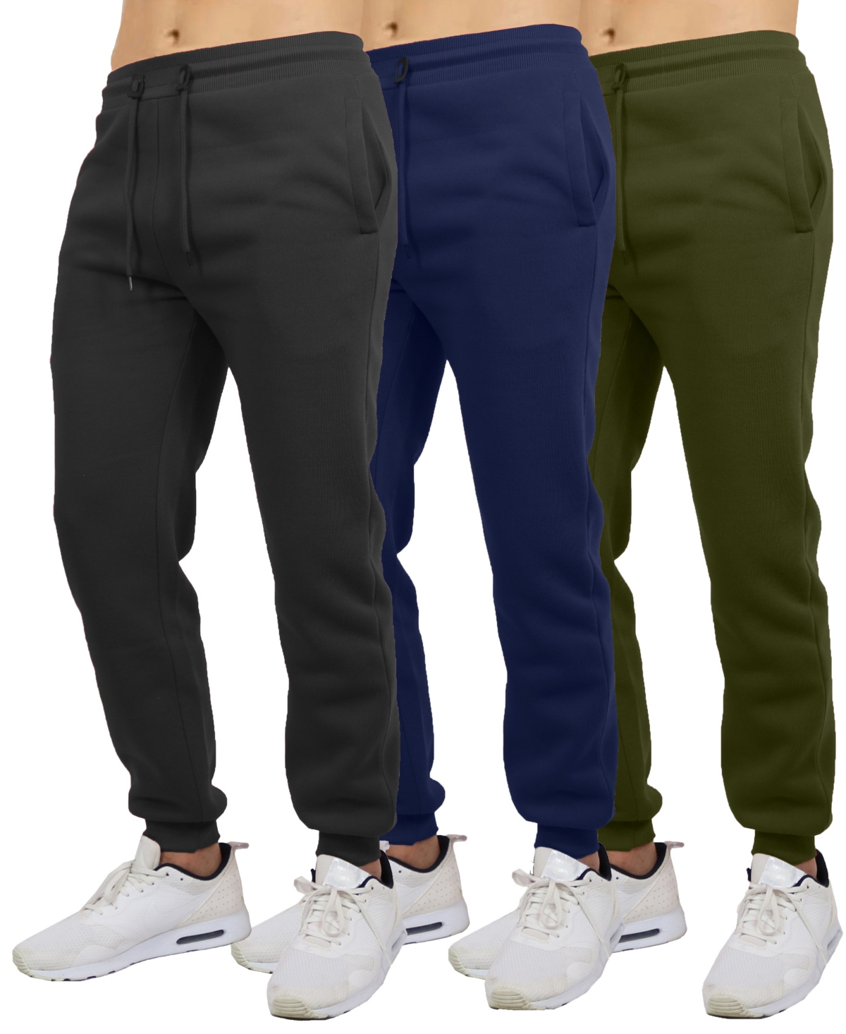 Click here for Blue Ice Mens Big & Tall Regular-Fit Jogger Sweatp... prices