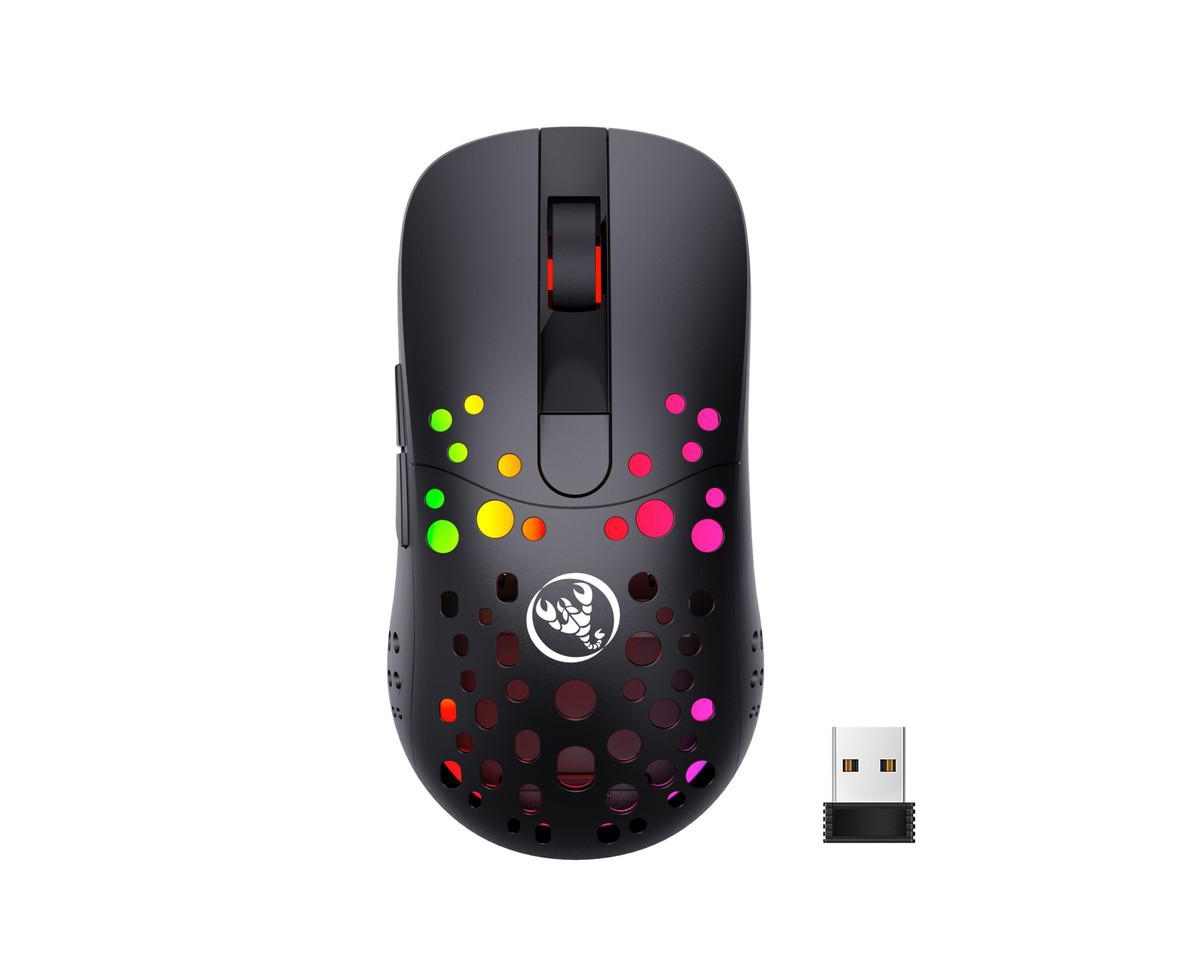 Click here for Risokeys Dual-Mode Wireless Gaming Mouse  Hollow H... prices