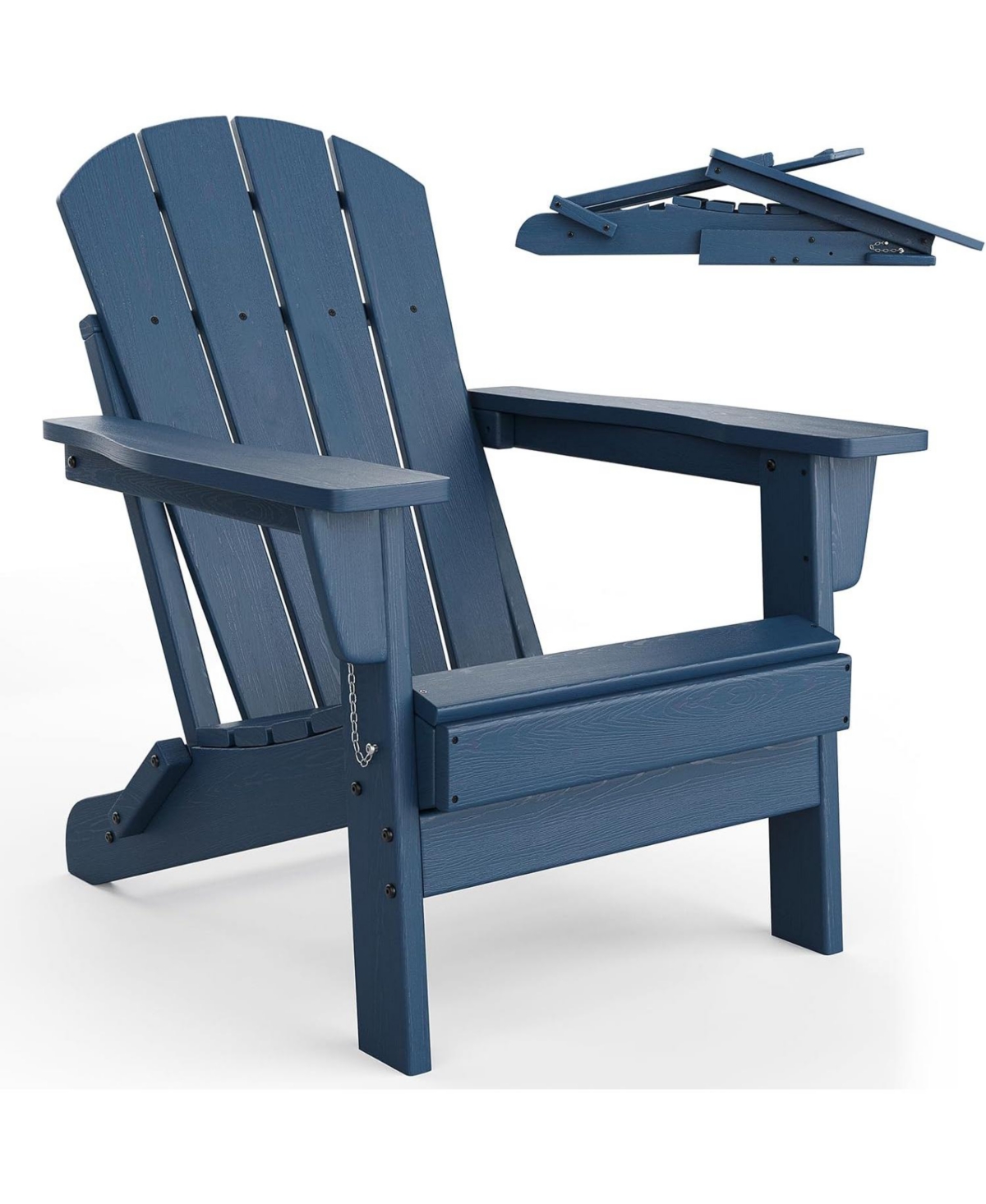 Click here for gaomon Folding Adirondack Chair  Hdpe Outdoor All-... prices