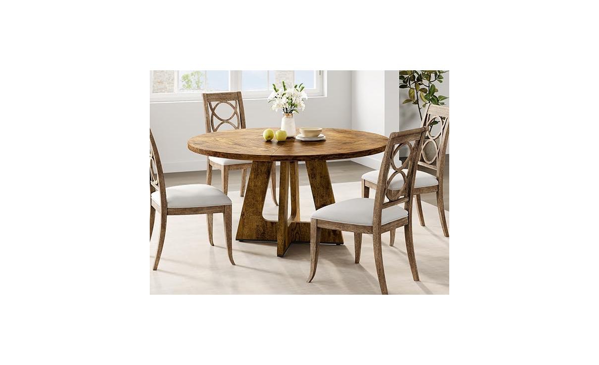 Click here for gaomon 47" Round Dining Table Set for 4 to 6... prices