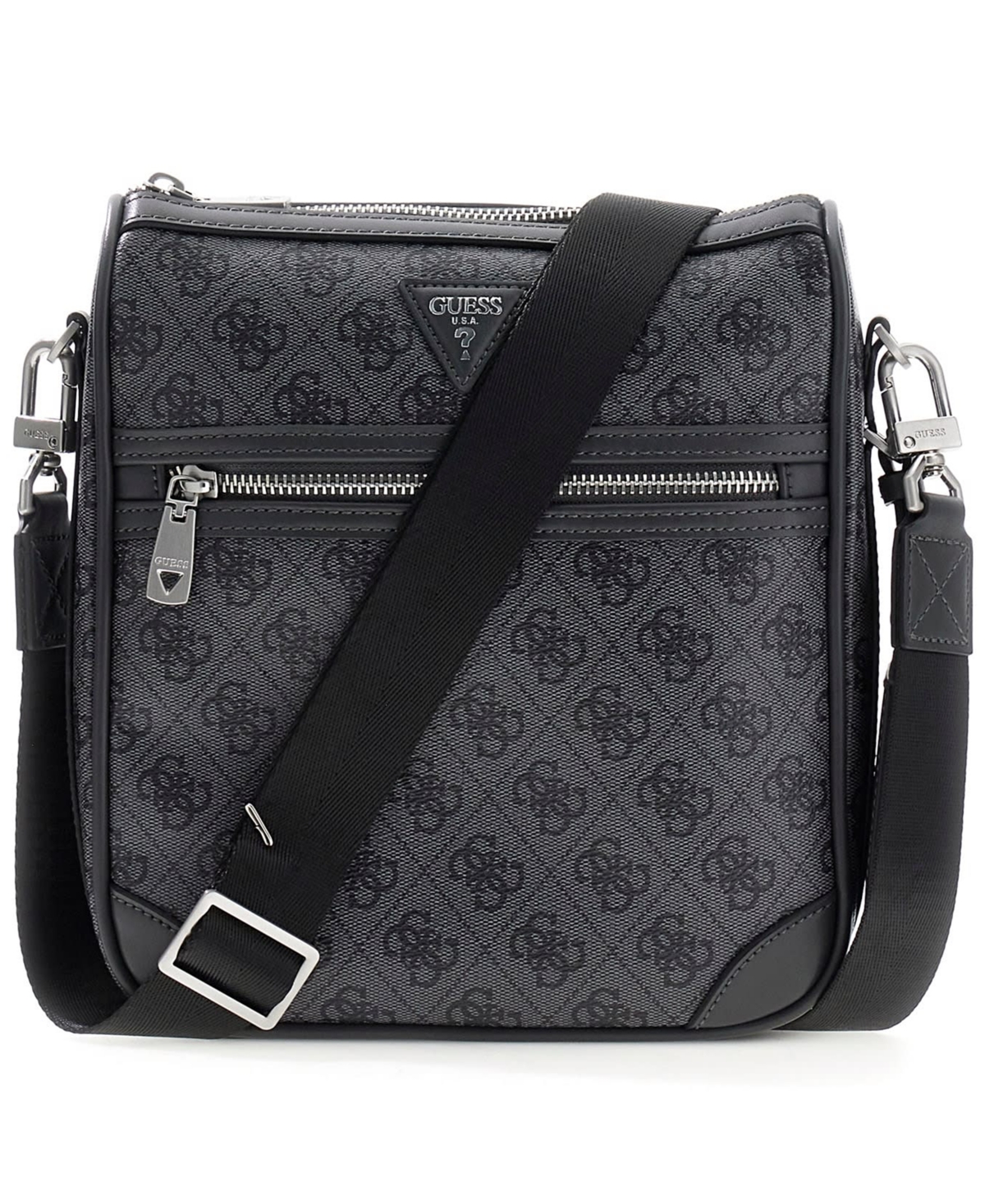 Click here for Guess Mens Milano Monogram Pattern Crossbody Bag -... prices