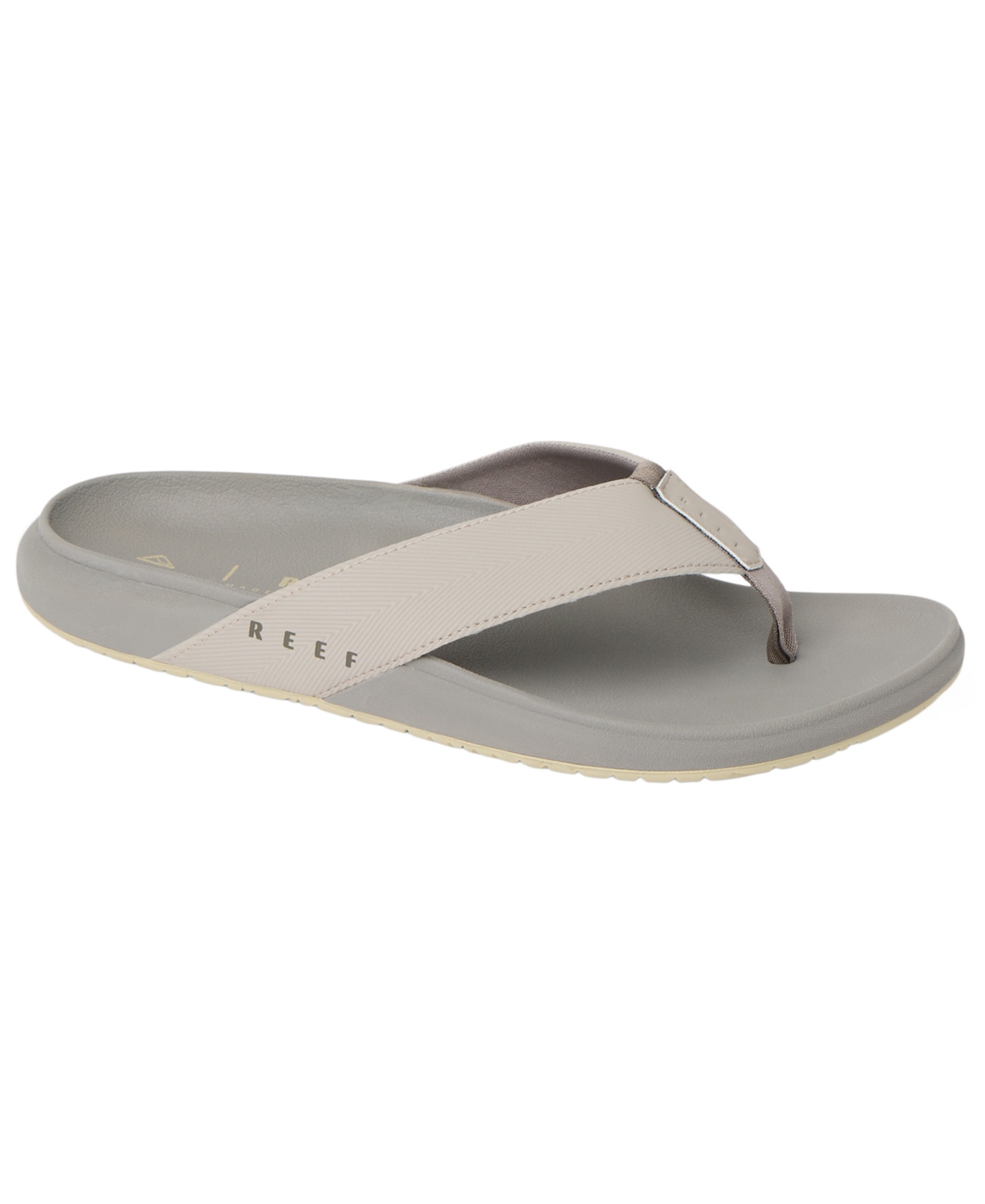 Click here for Reef Mens The Raglan Contour Footbed Sandals - Sto... prices