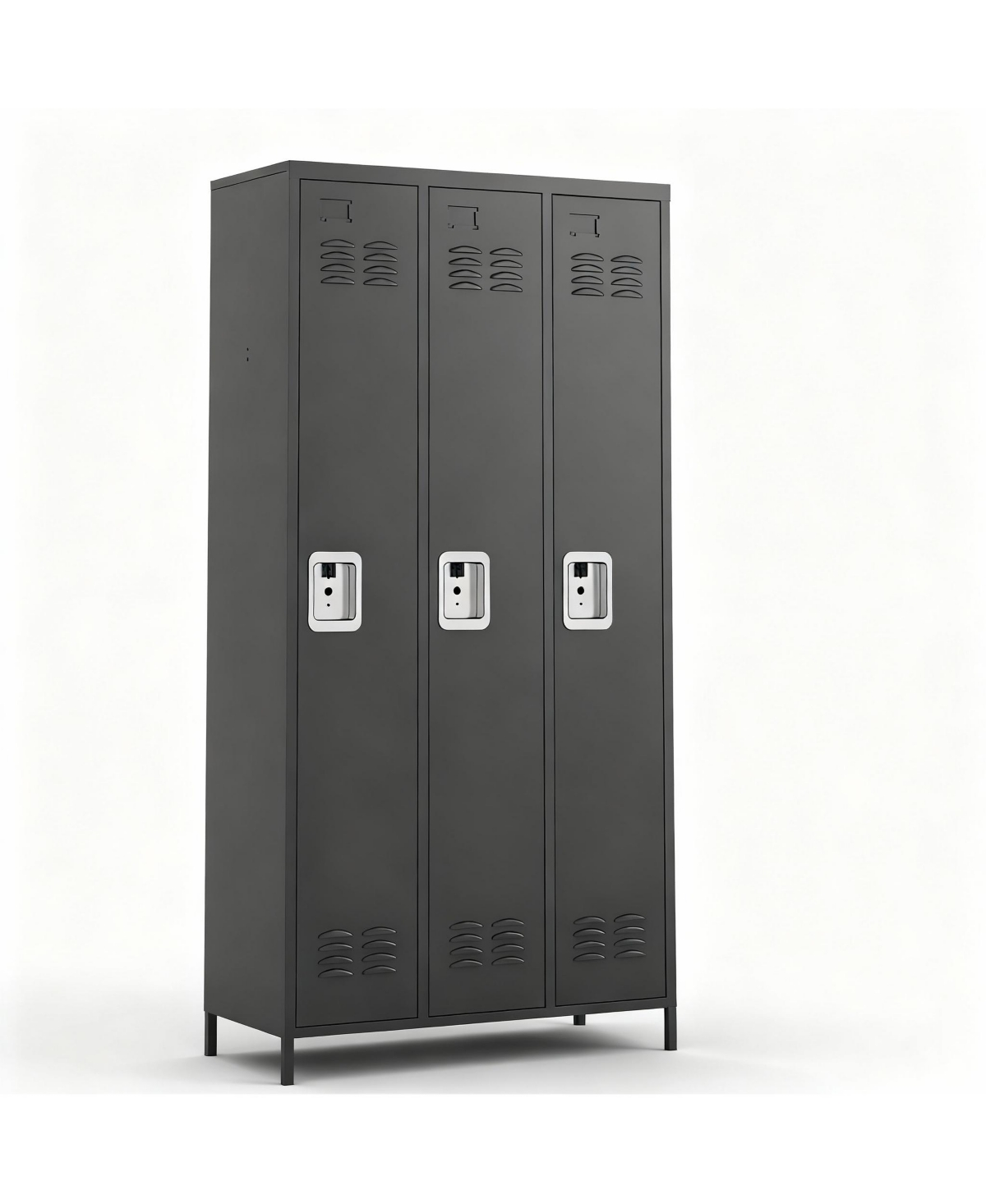 Click here for Yigii 3-Door Steel Employee Locker with Spacious S... prices