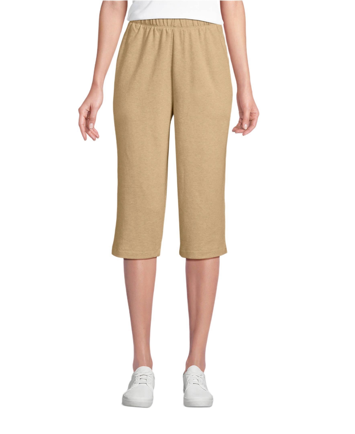 Click here for Lands End Womens Sport Knit High Rise Elastic Wais... prices