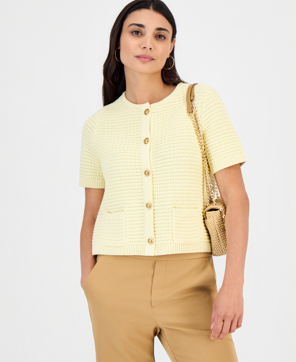 Click here for I.n.c. International Concepts Petite Short-Sleeve... prices