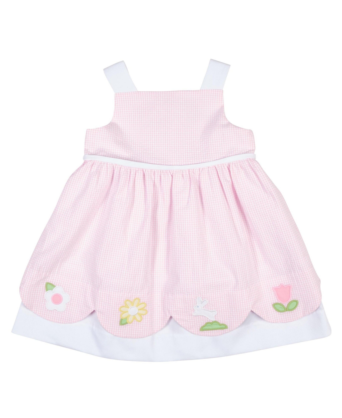 Click here for Florence Eiseman Toddler Girls Seersucker Check Dr... prices