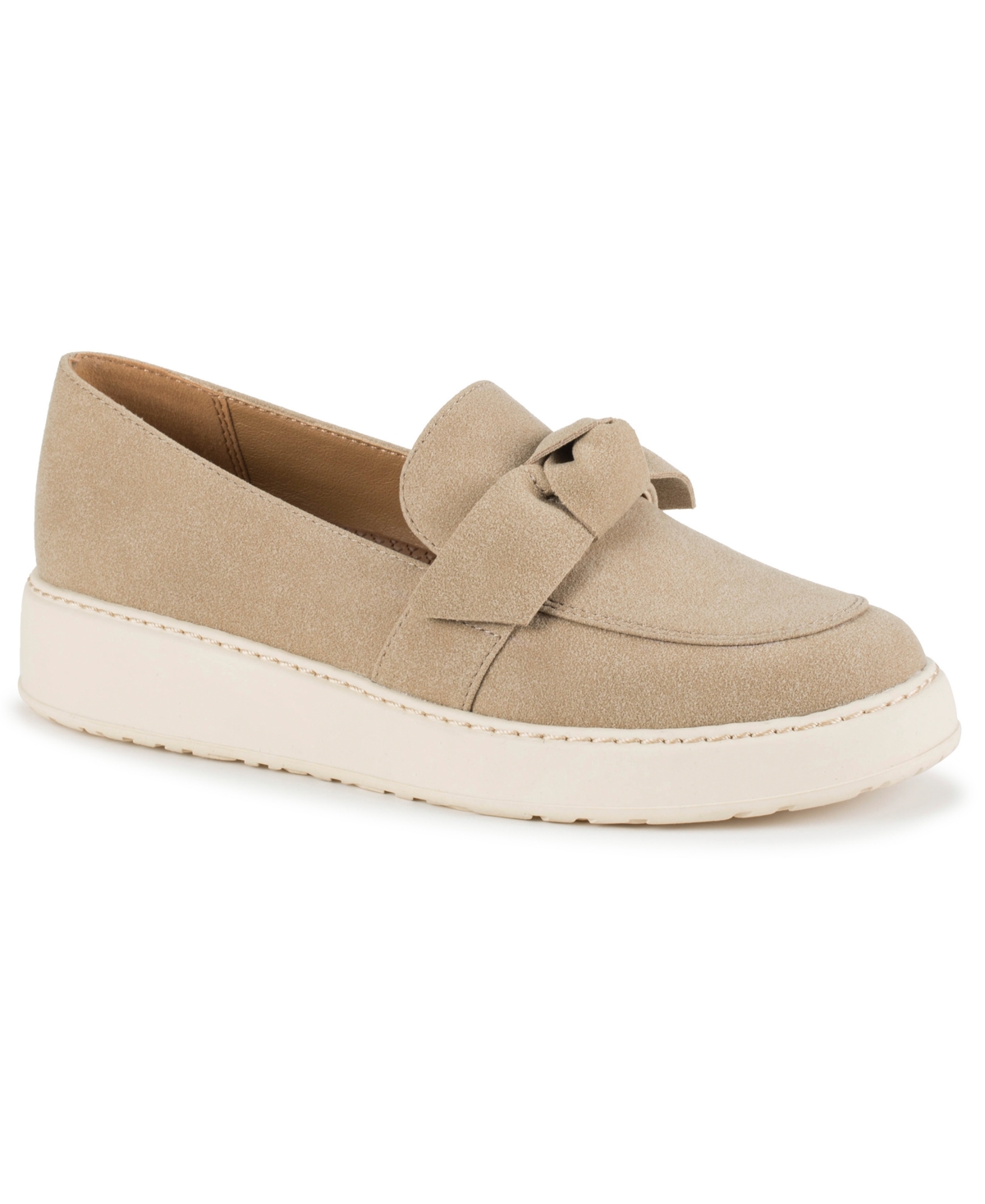 Click here for Baretraps Womens Ferdana Slip-On Loafers - Taupe prices