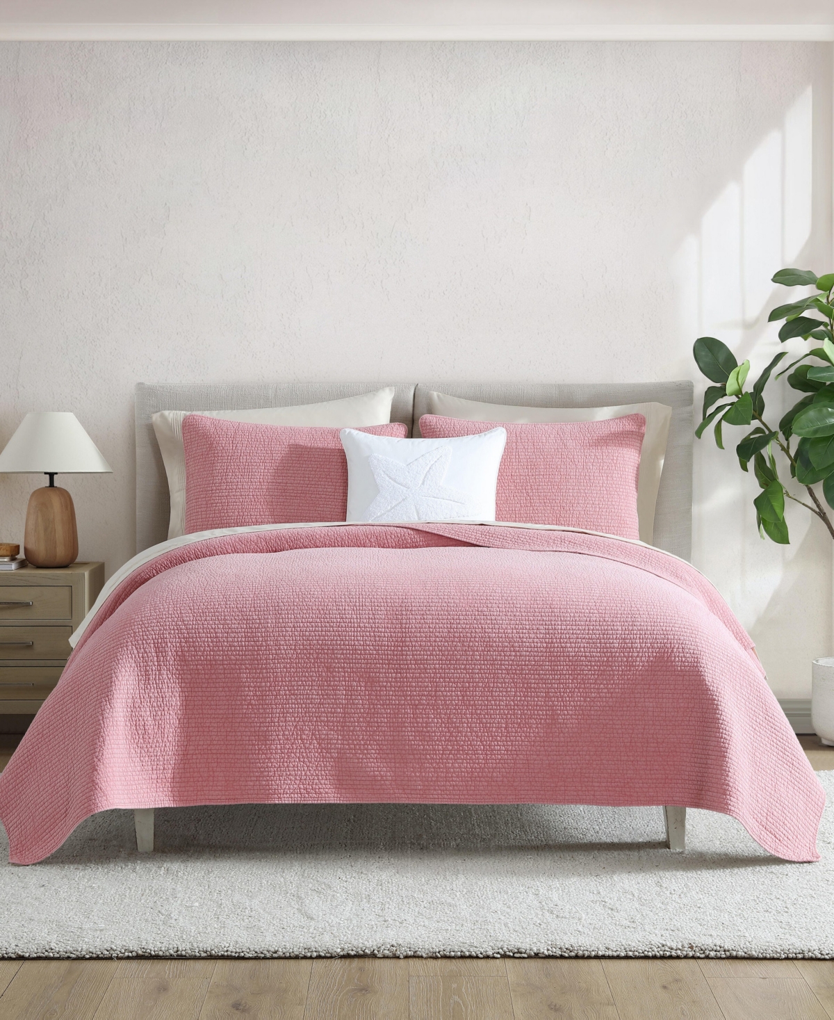 Click here for Nautica Seashore Stitch Cotton Reversible 2-Pc. Qu... prices