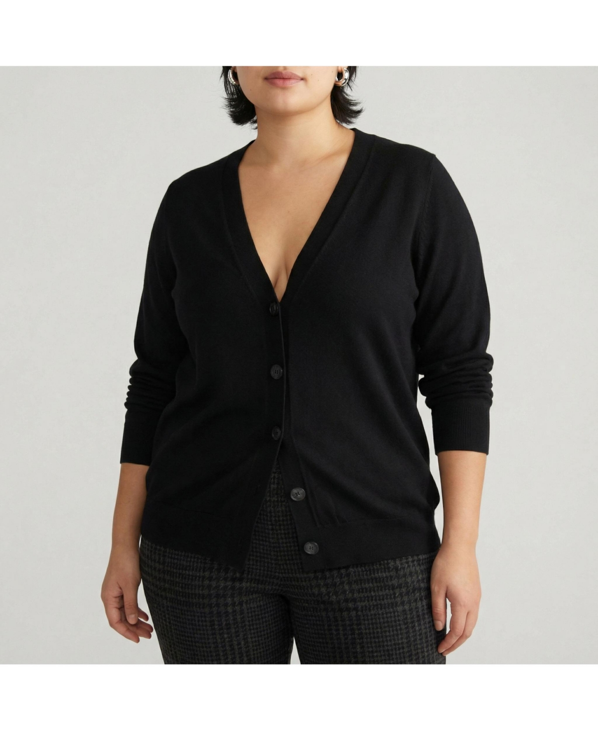 Click here for Universal Standard Plus Size Savvy Fine Knit Cardi... prices