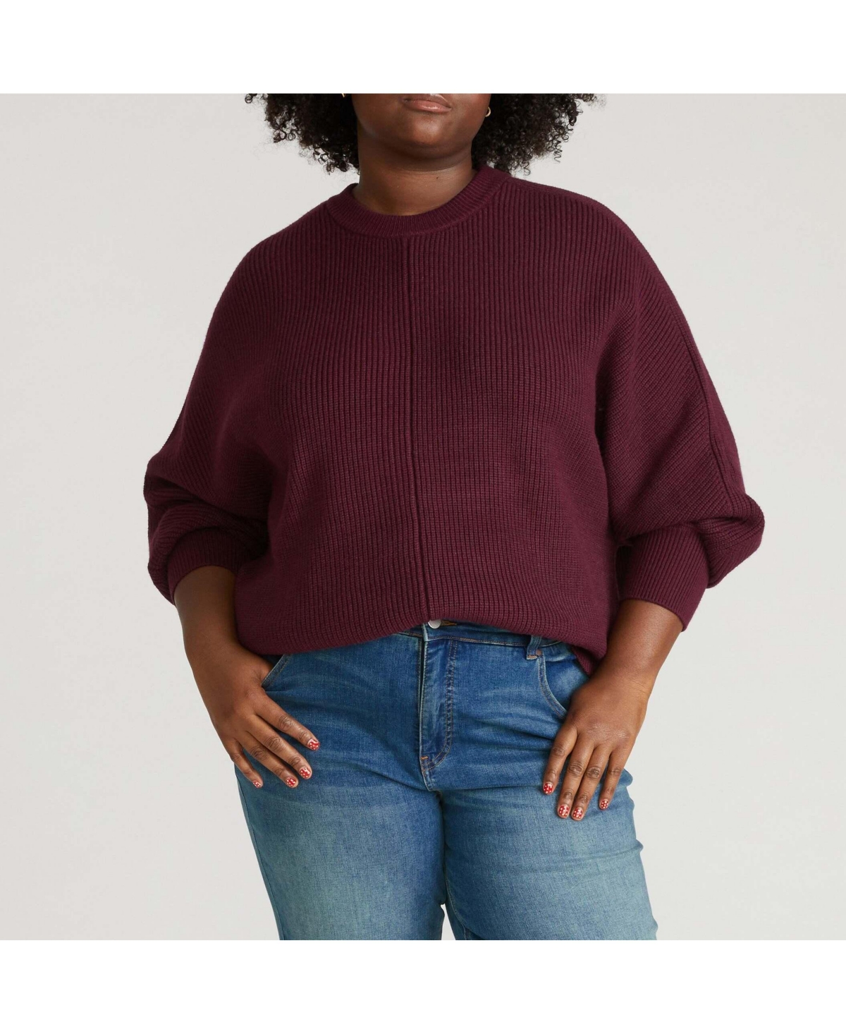 Click here for Universal Standard Plus Size Better-Than-Wool Dolm... prices