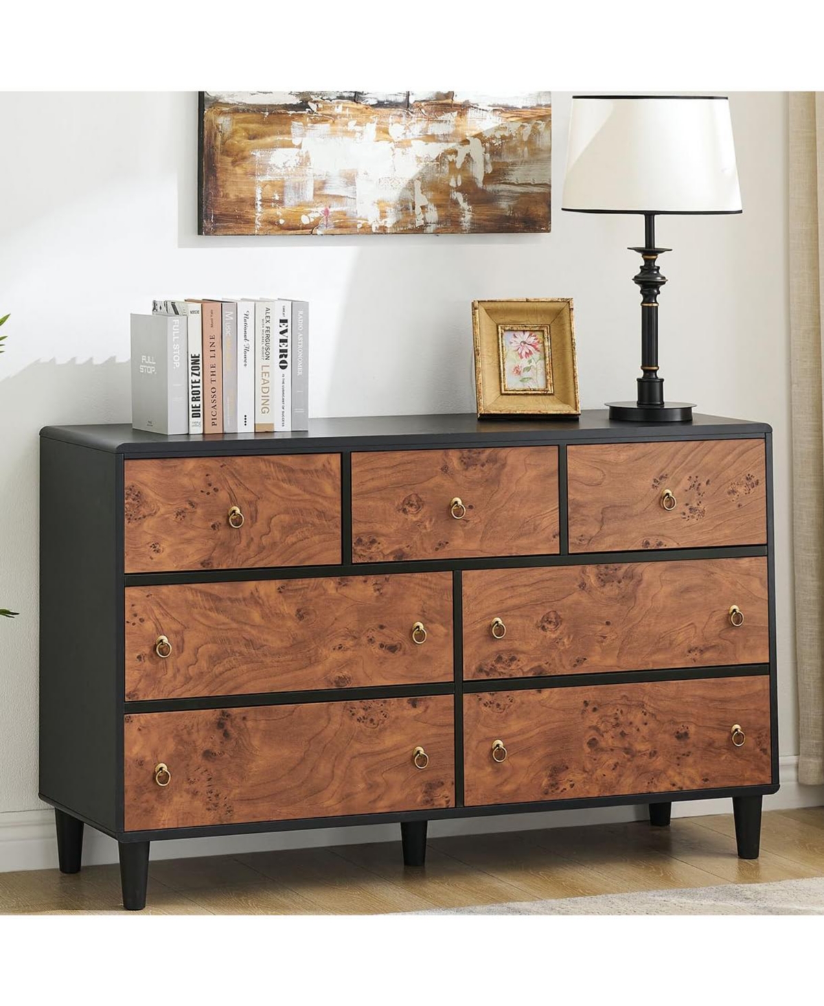 Click here for gaomon 7 Drawers Dresser for Bedroom  54" Wid... prices