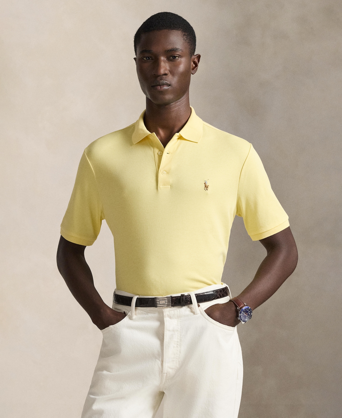 Click here for Polo Ralph Lauren Mens Custom Slim Fit Soft Cotton... prices
