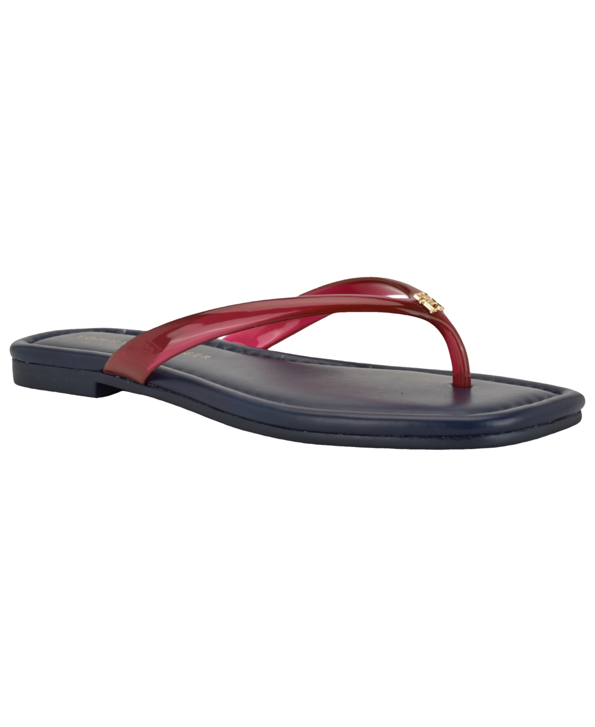 Click here for Tommy Hilfiger Womens Vela Jelly Flat Thong Sandal... prices