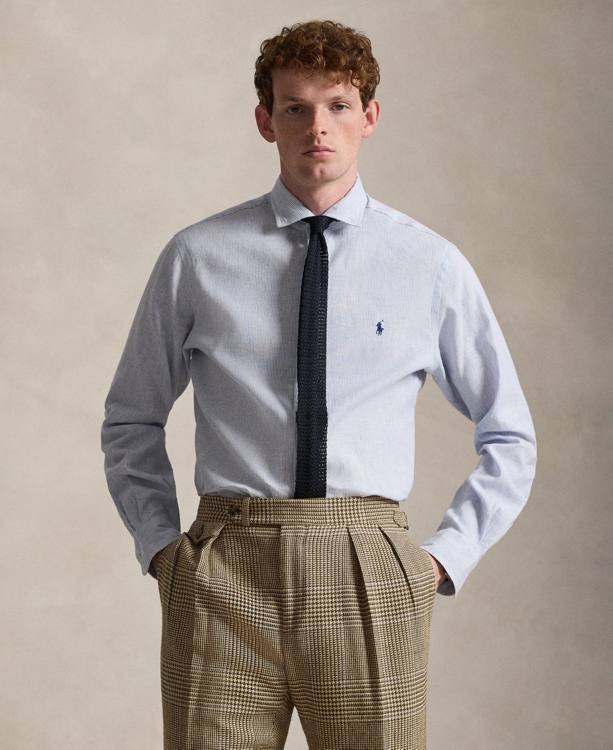 Click here for Polo Ralph Lauren Mens Classic-Fit Striped Shirt -... prices