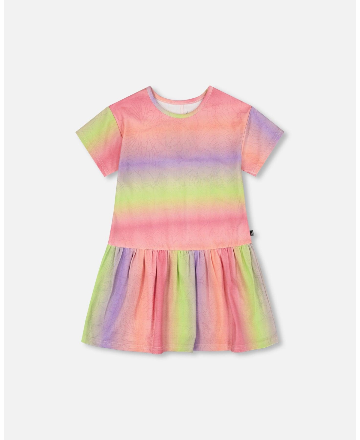 Click here for Deux par Deux Toddler Girls Printed Jersey Dress w... prices