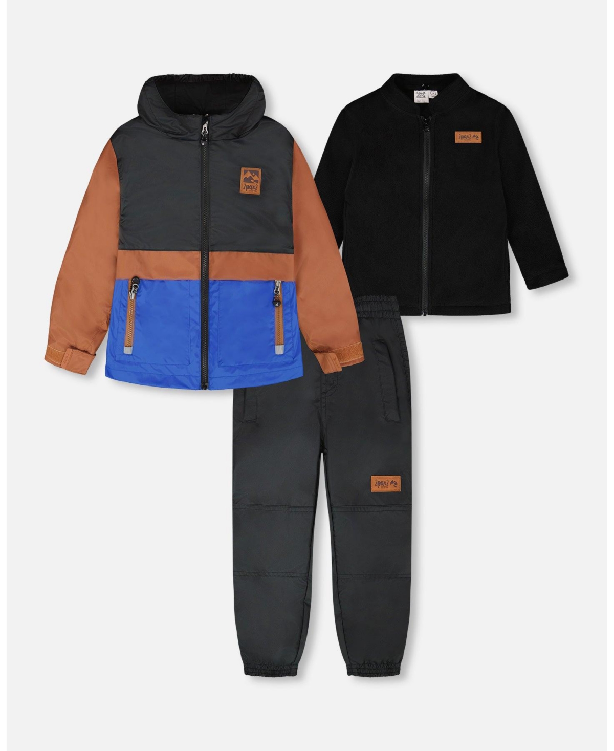 Click here for Deux par Deux Boy 3-in-1 Two-Piece Mid-Season Oute... prices