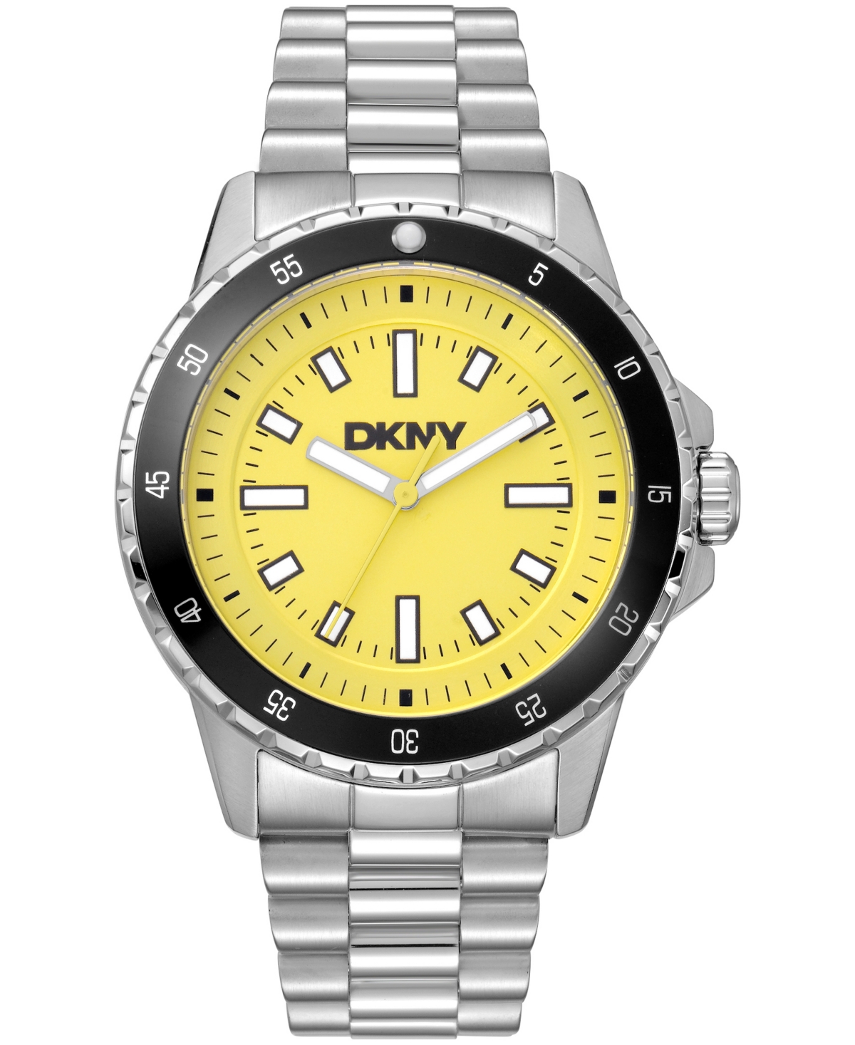 Click here for Dkny Mens Sport Watch Yellow Dial Stainless Steel... prices