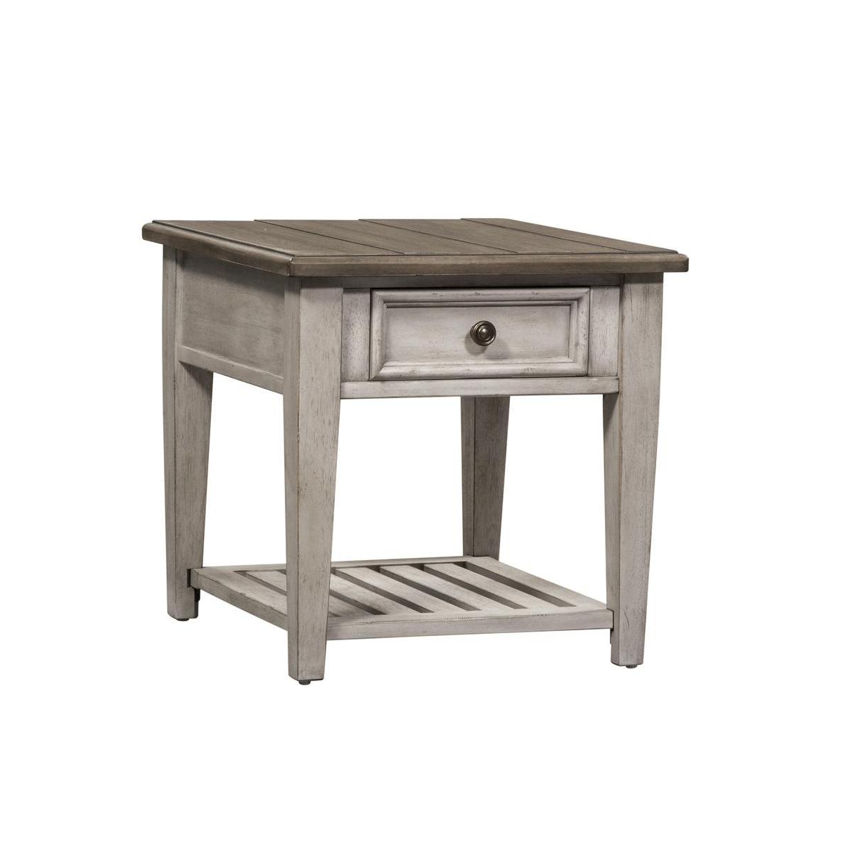 Click here for Liberty Furniture Heartland Drawer End Table in An... prices
