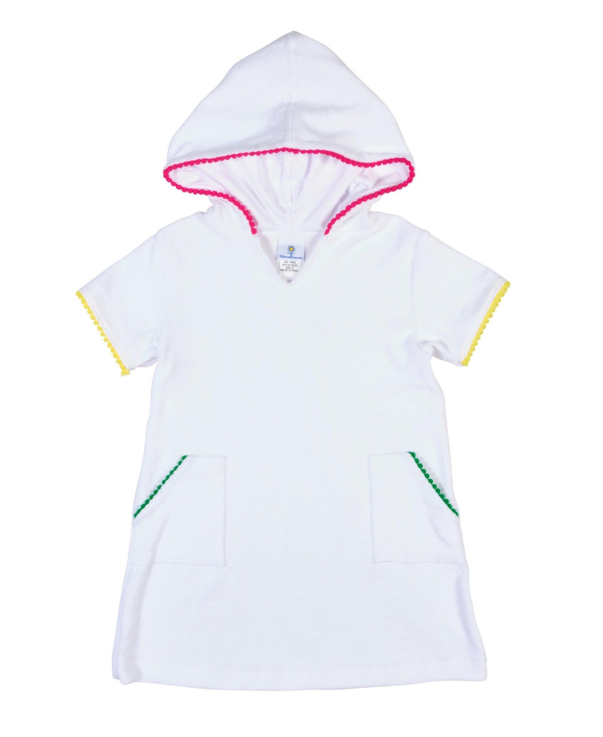 Click here for Florence Eiseman Big Girls Terry Coverup With Pom... prices