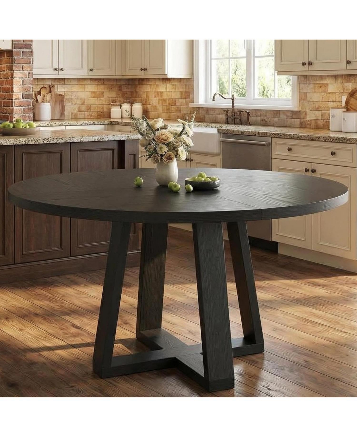 Click here for gaomon Round Dining Table – 47-inch Kitchen... prices