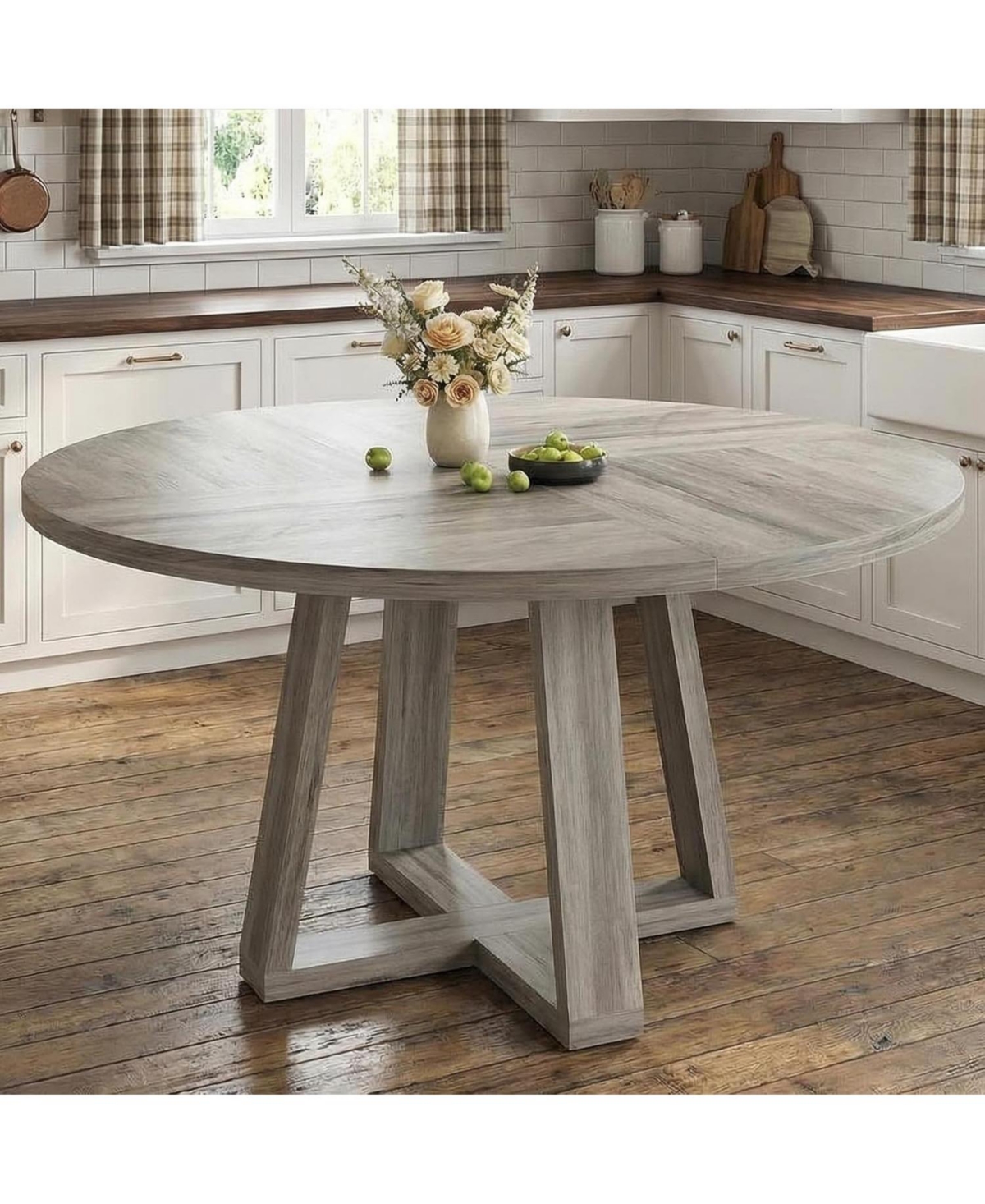 Click here for gaomon Round Dining Table – 47-inch Kitchen... prices