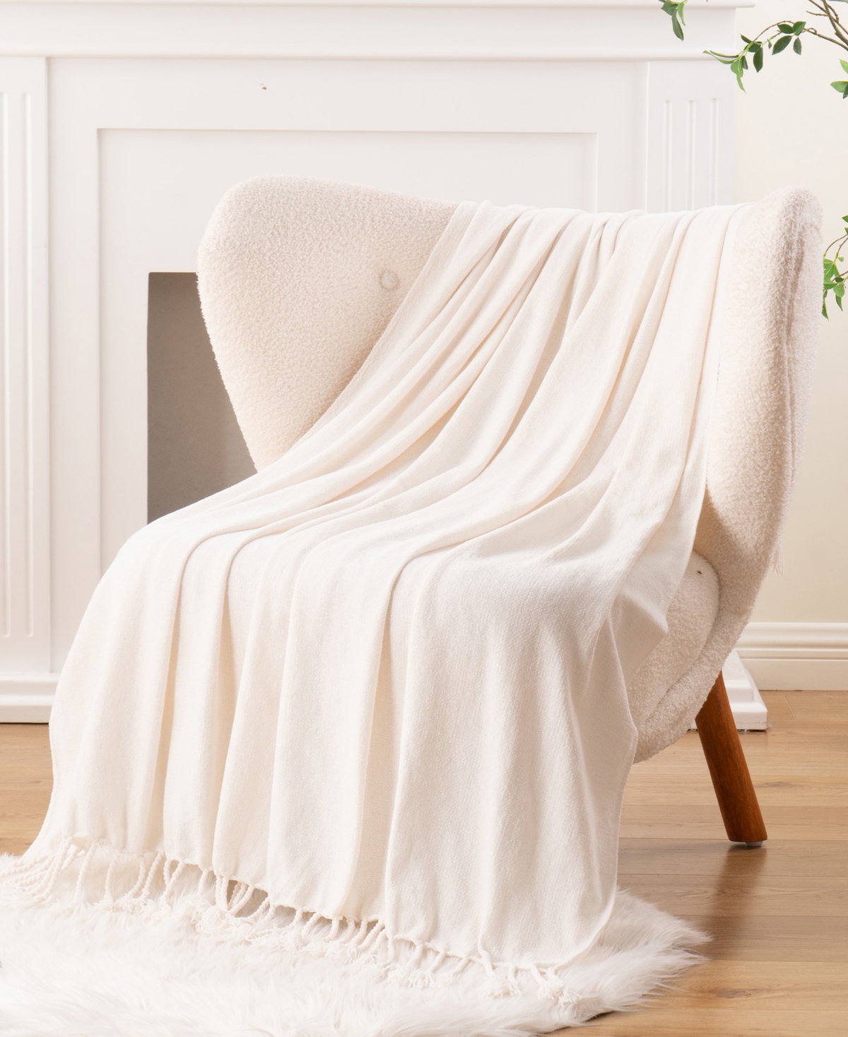 Click here for Battilo Lifestyle Chenille Throw with Fringe Tasse... prices
