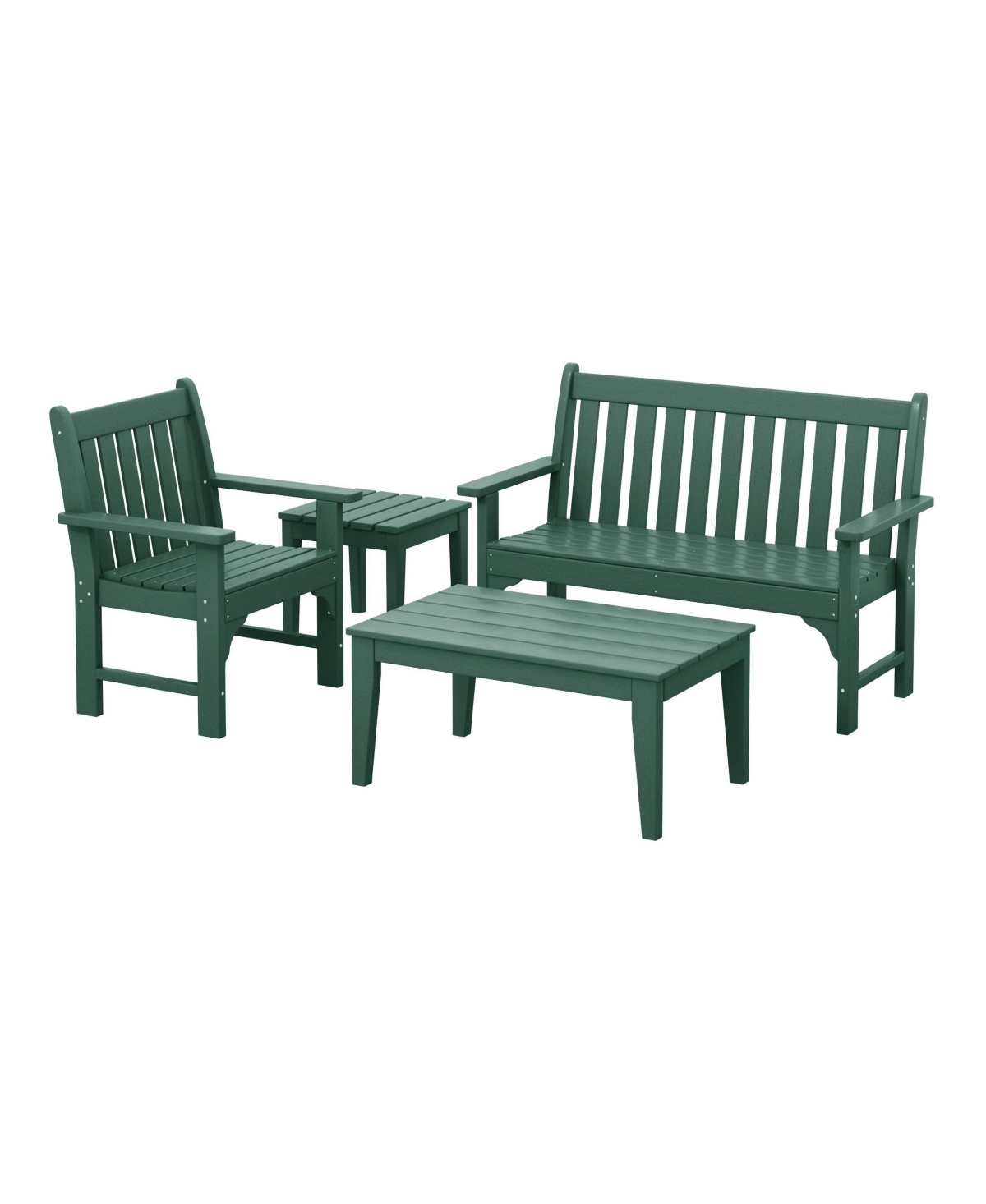 Click here for WestinTrends 4-Piece Hdpe Outdoor Patio Furniture... prices