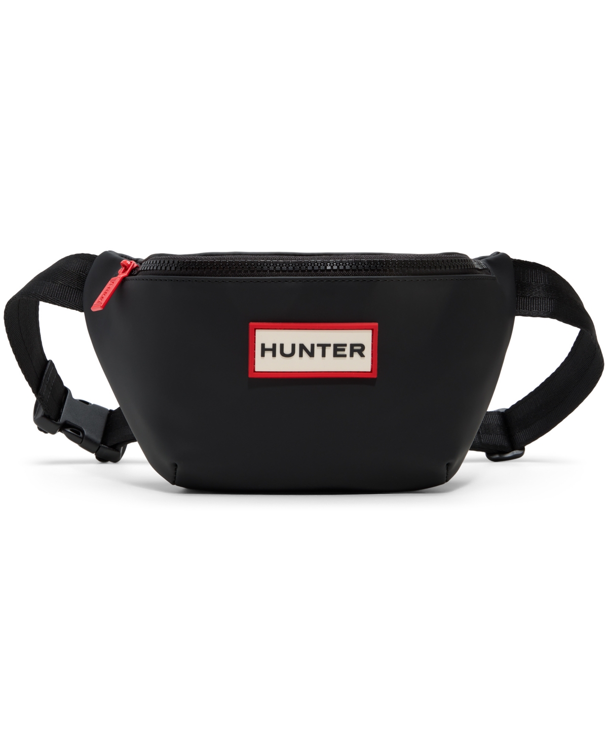 Click here for Hunter Mens Errand Zipper Belt Bag - Black prices