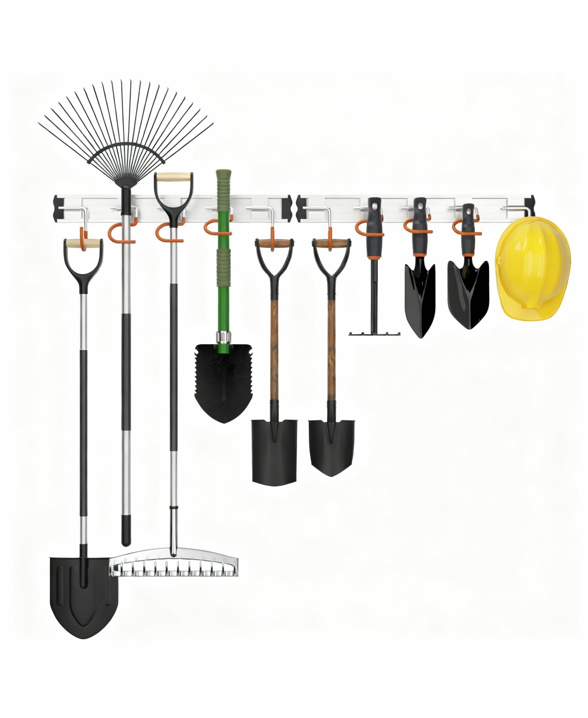 Click here for Yigii Aluminum Garden Tool Rack  Adjustable Hooks... prices