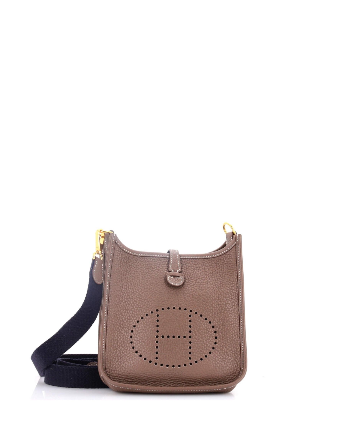 Click here for Pre-Owned HERMES Tpm Evelyne Bag Gen Iii Clemence... prices