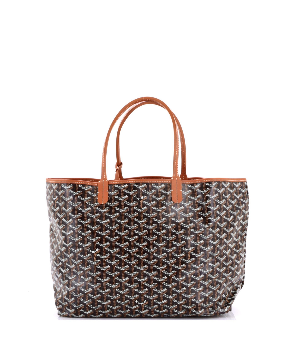 Click here for Pre-Owned Goyard Pm Saint Louis Tote Coated Canvas... prices