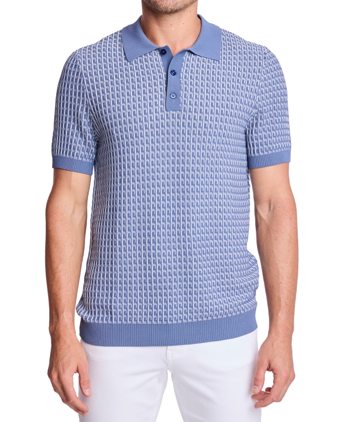 Click here for Paisley & Gray Mens Polo Collar Polo Shirt - Dusty... prices