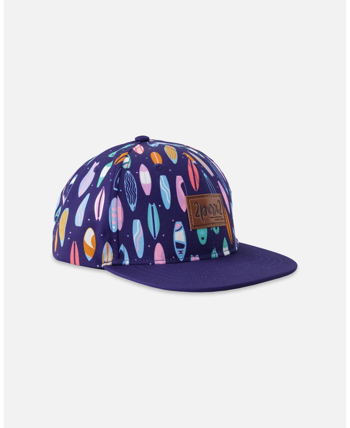 Click here for Deux par Deux Baby Boys Cap Surfboard Print - Blue... prices