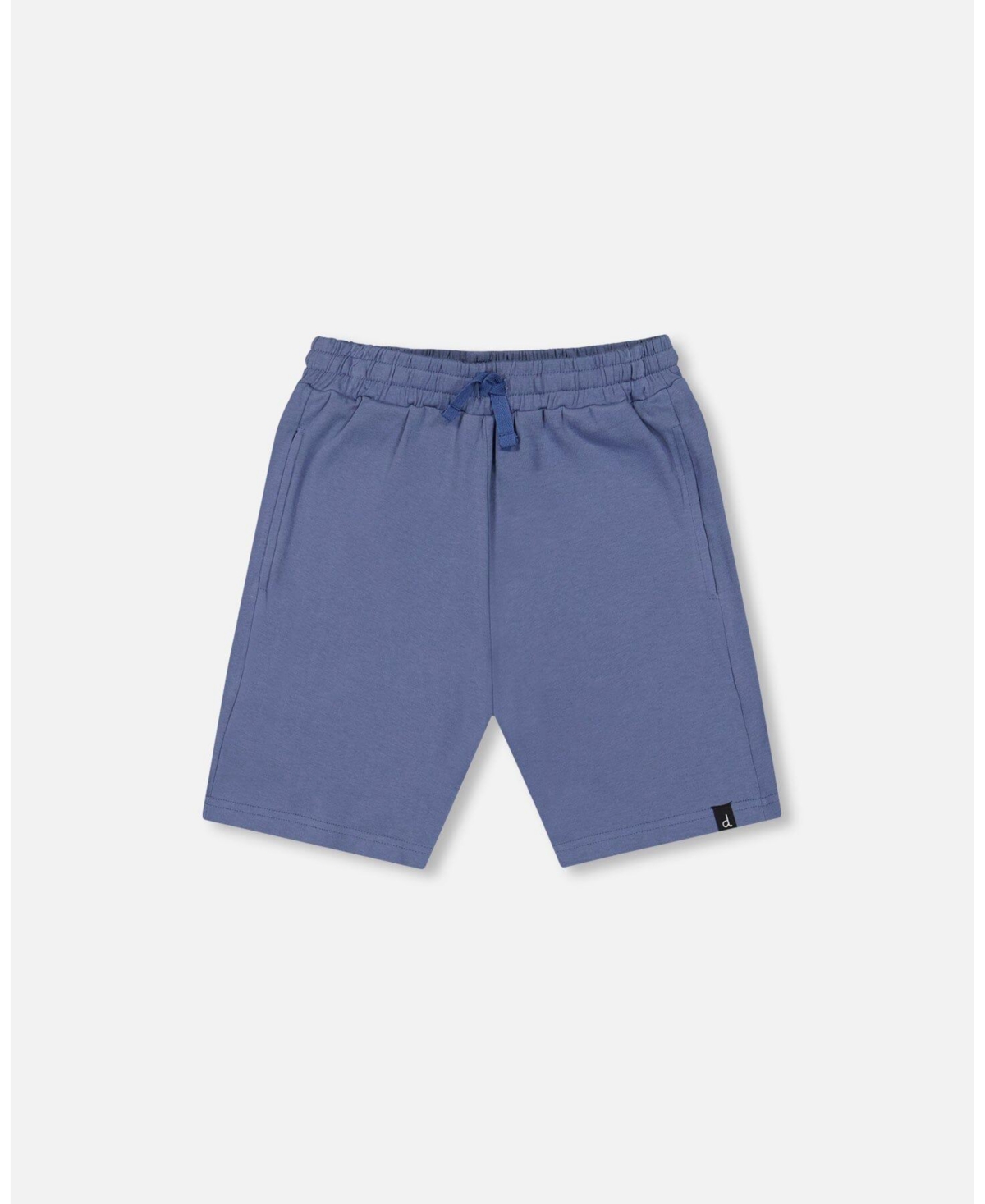 Click here for Deux par Deux Boy Cotton Jersey Shorts - Blue prices