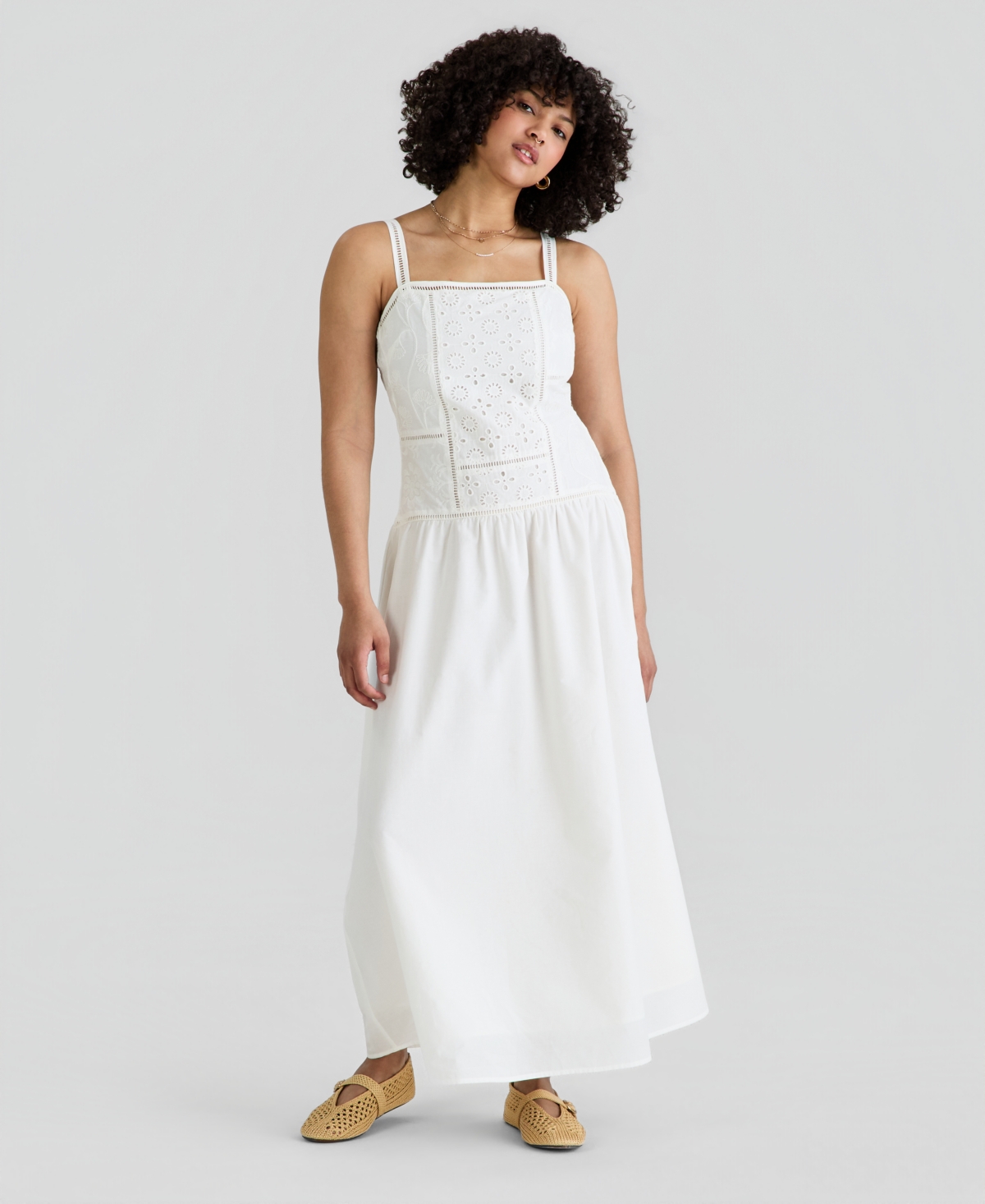 Click here for And Now This Womens Embroidered Maxi Dress  Macys... prices