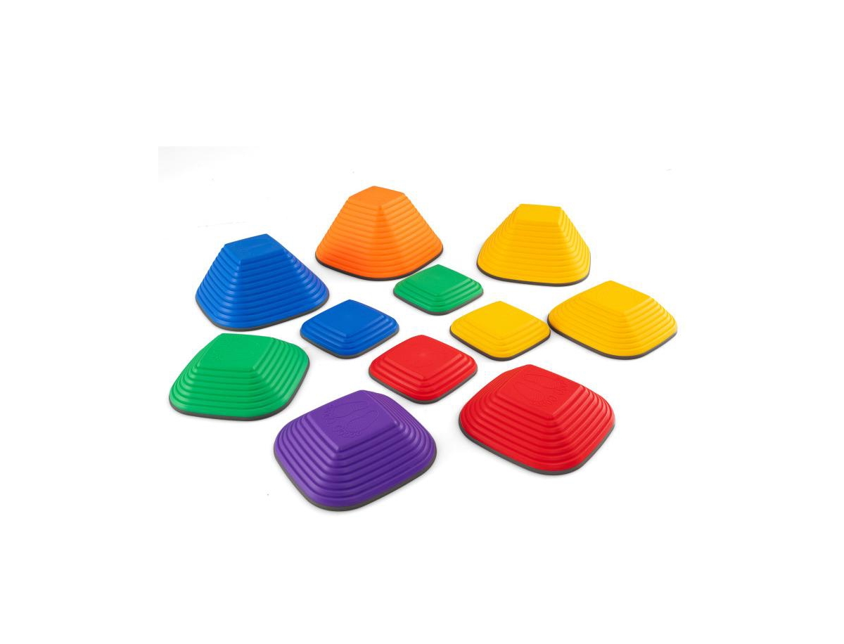 Click here for Slickblue 11-Piece Kids Square Stepping Stones Sta... prices