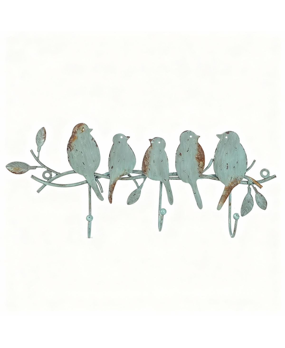 Click here for Yigii Vintage Metal Coat Rack with 3 Hooks - Birds... prices