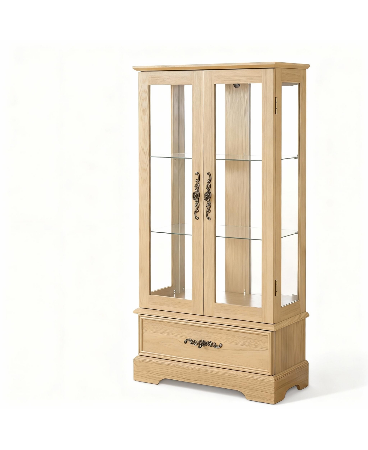 Click here for Yigii Antique Display Cabinet with Lighted Glass D... prices