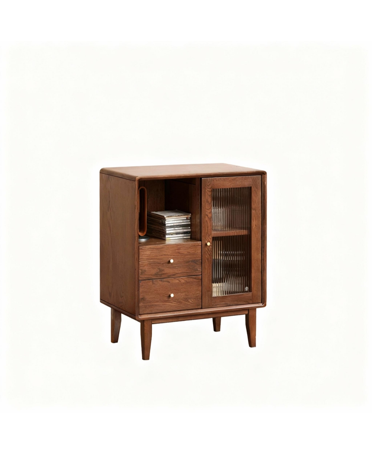 Click here for Yigii Solid Wood Cabinet with Glass Doors & Drawer... prices