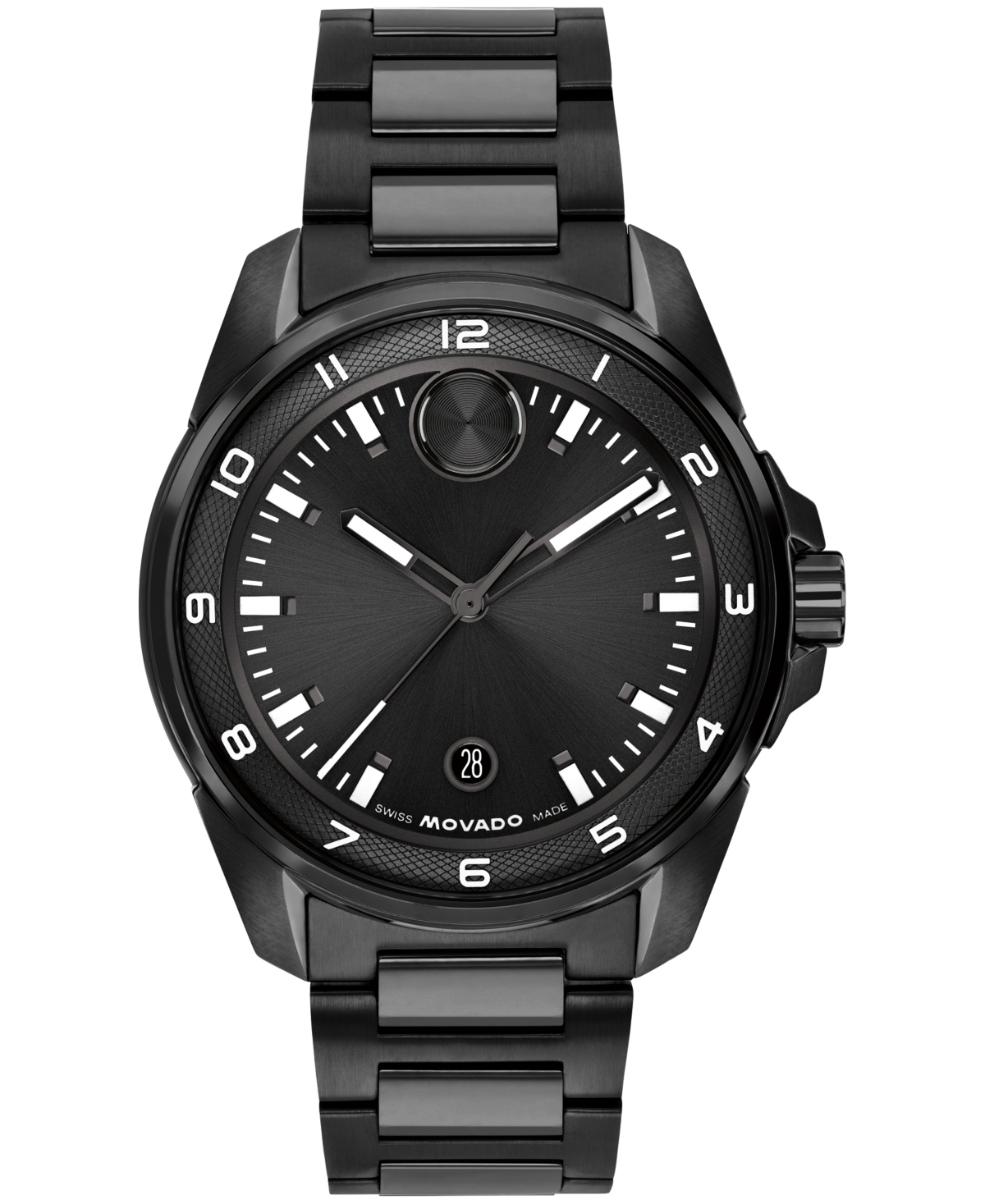 Click here for Movado Mens Bold Verso S Swiss Quartz Ionic Plated... prices